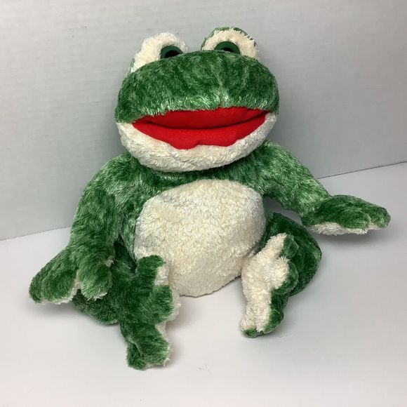 Animal Alley | Toys | Toys R Us Animal Alley Sitting Frog Hand Puppet 200 Rare Plush | Poshmark